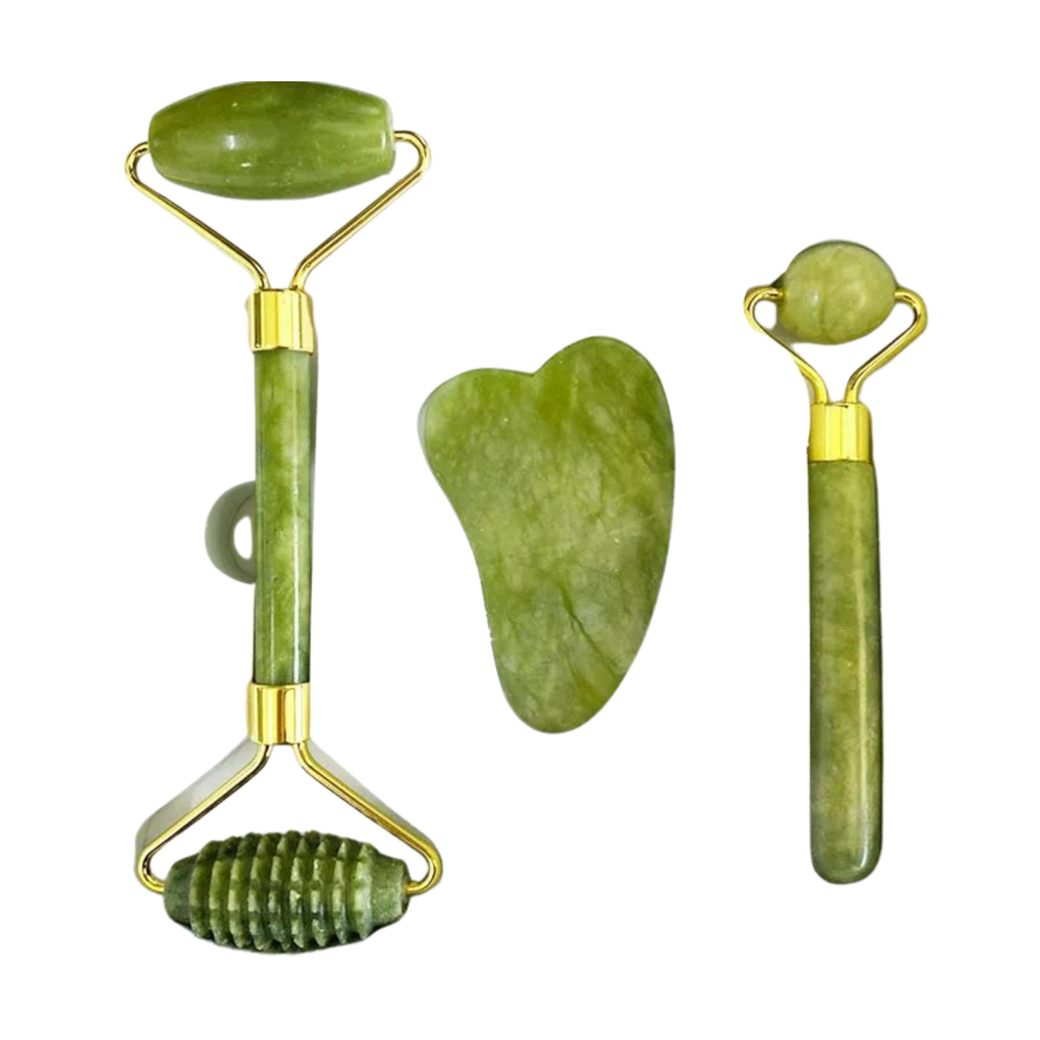 Facial Jade Massager Set – Vivid Vanity